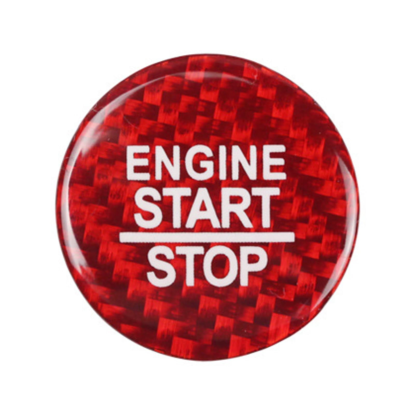 Engine Push Start Stop STF9 Button Cover Trim for Dodge Challenger SRT ...