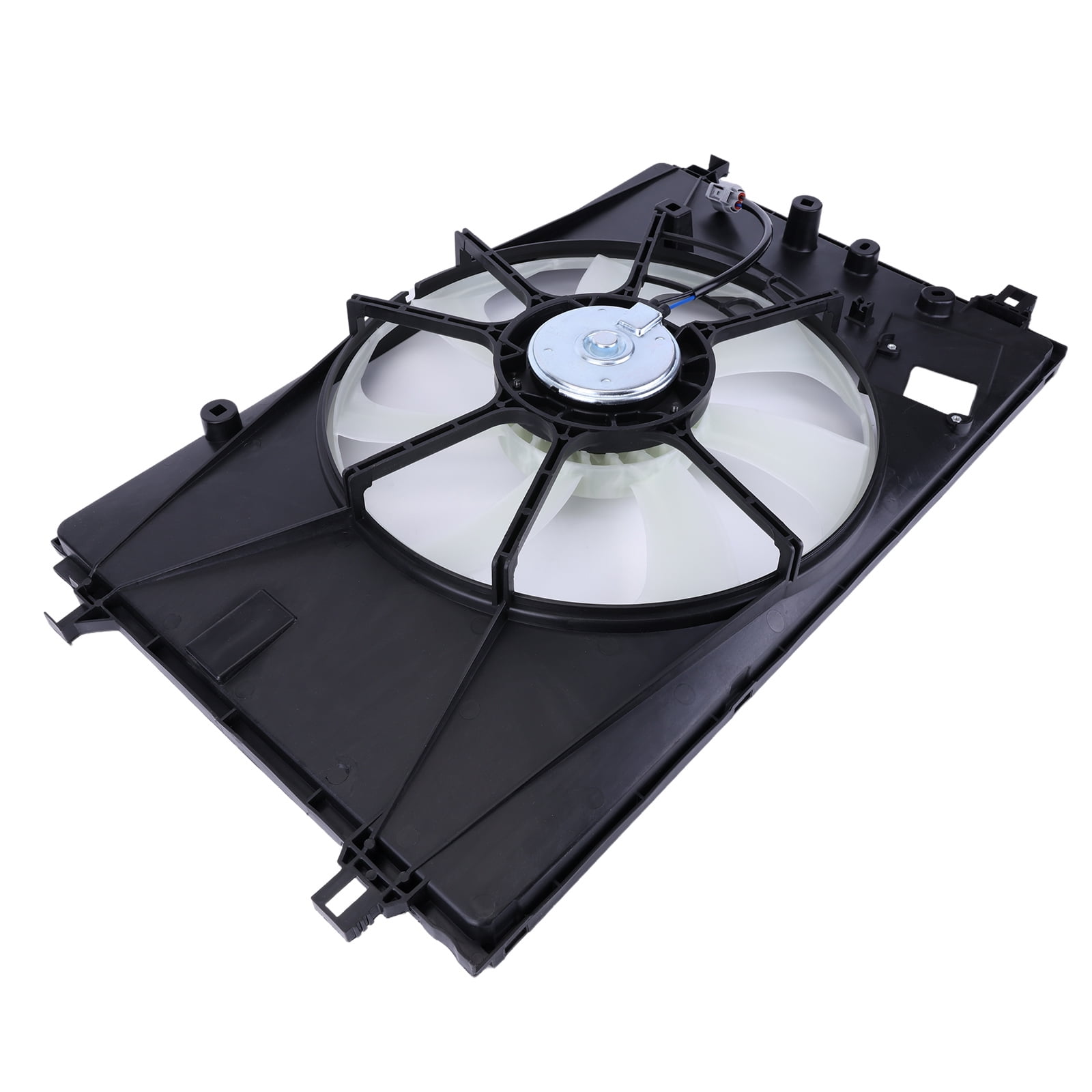 Engine Radiator Cooling Fan Assembly ABS Plastic Black for Toyota ...