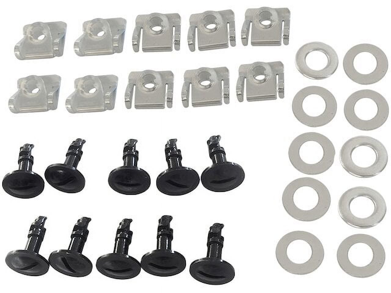 Engine Splash Shield Hardware - Compatible with 1998 - 2005 Volkswagen ...