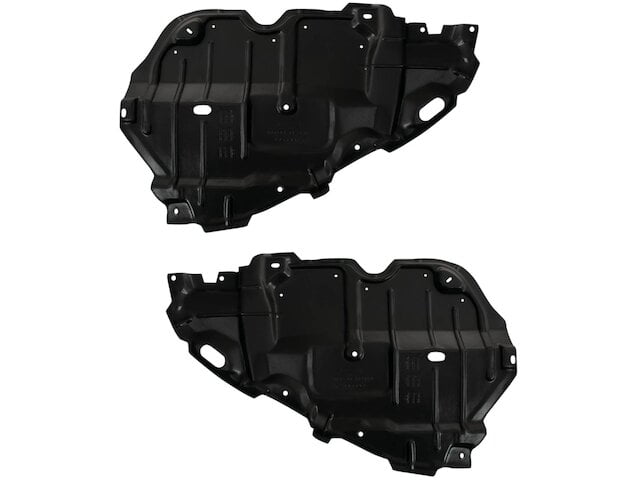 Engine Splash Shield Set 2 Piece Set - Compatible with 2007 - 2011 ...