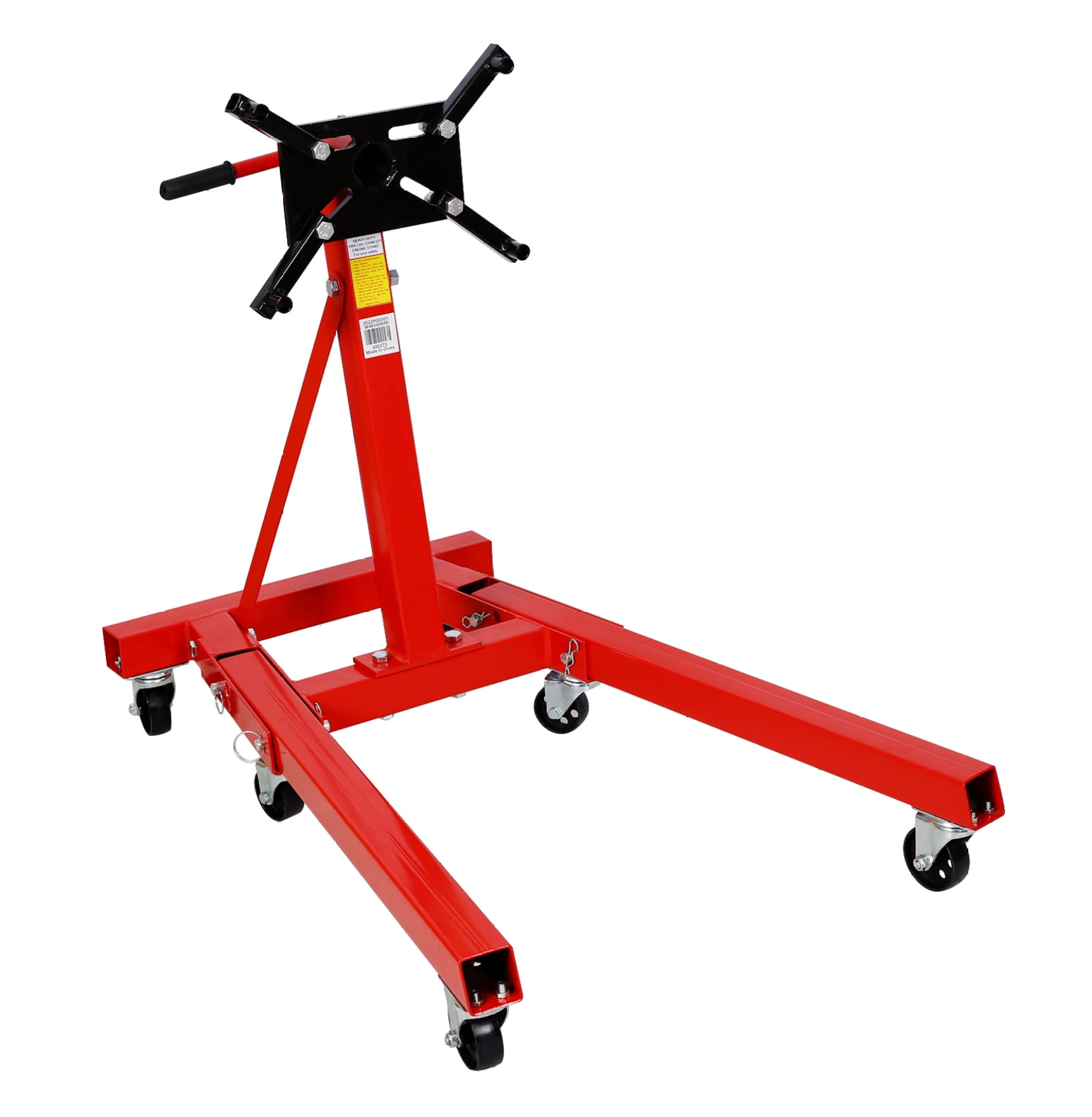 Engine Stand 2000 Lbs, Vehicle Engine Block Stand Folding Rotating ...