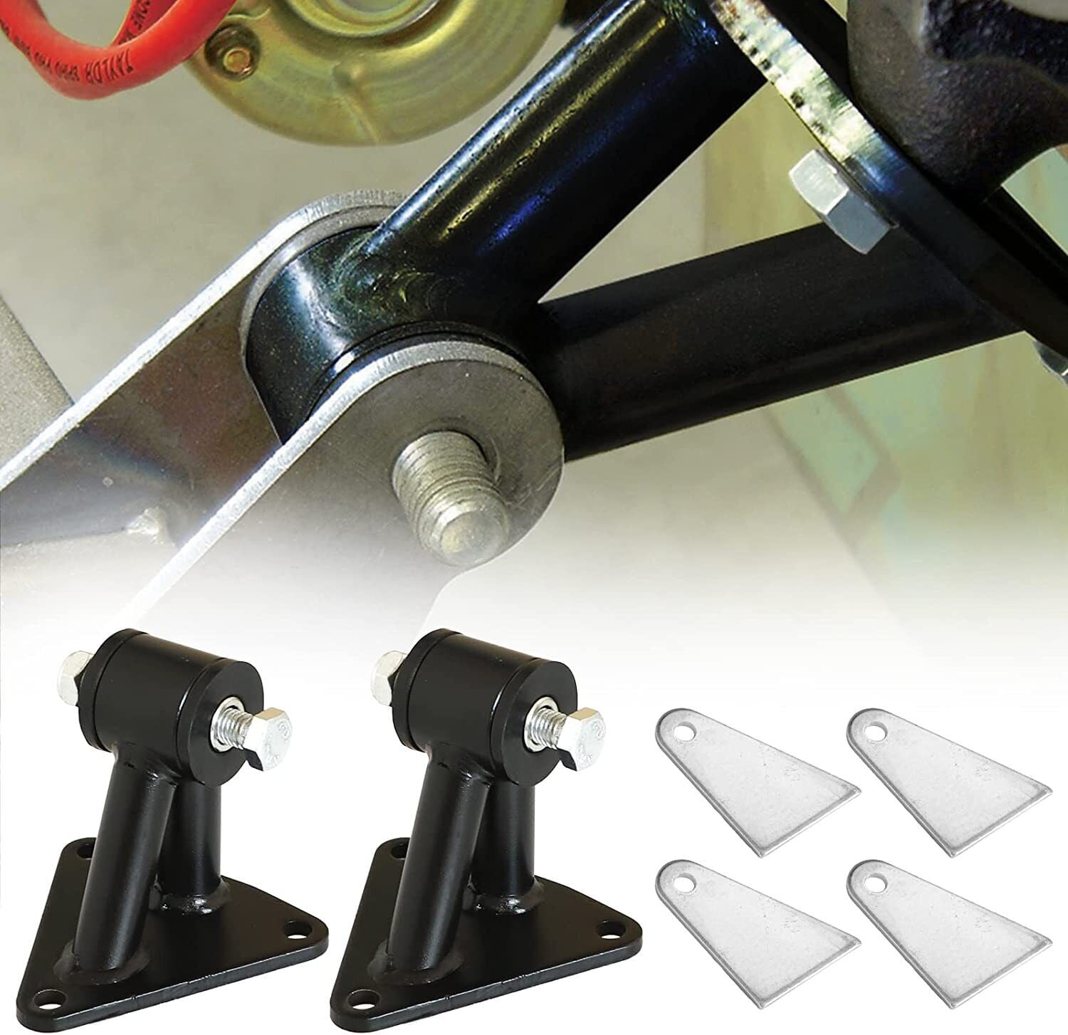 Engine Swap Weld-In Motor Mount Kit 91018040 for Chevy Small & Big ...