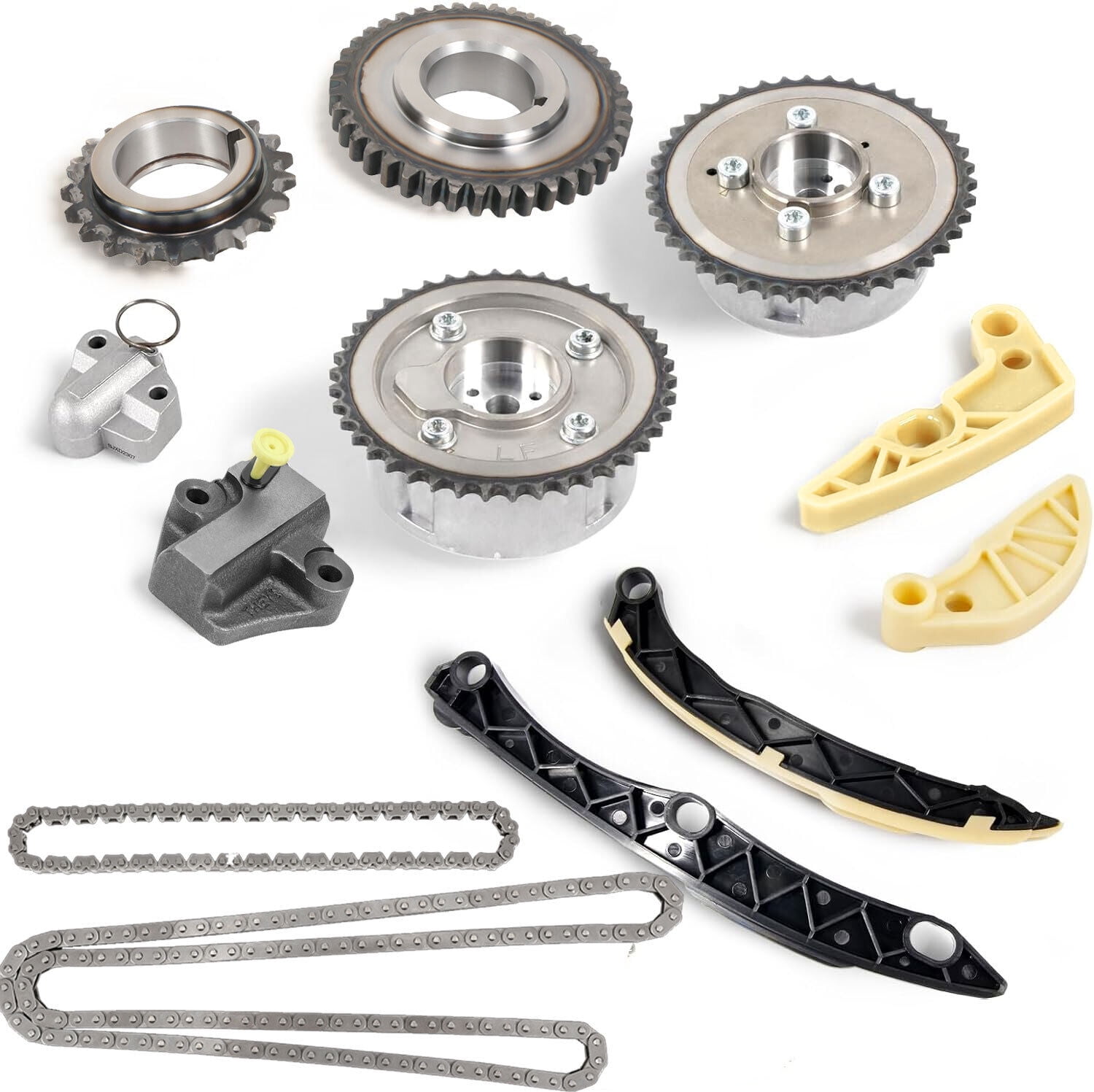 Engine Timing Chain Kit VVT Gear For Hyundai Santa Sonata Tucson n ...