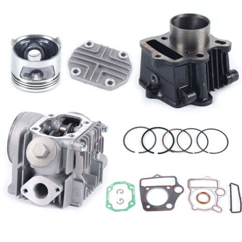 Engine Top End Rebuild Kit Cylinder Head body Piston FOR Honda 70CC ...