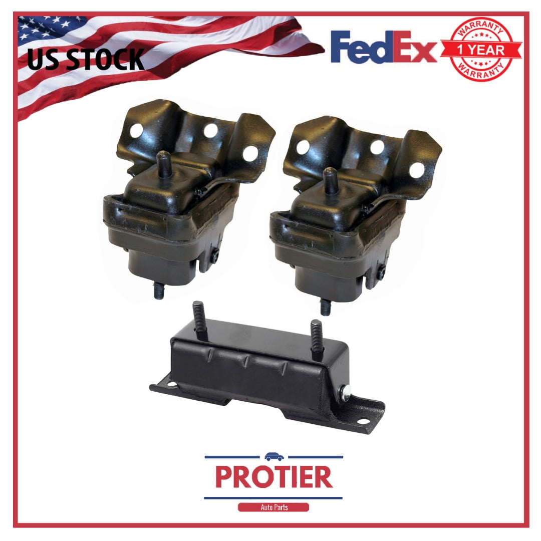 Engine & Trans Mount Set 3PCS for Chevrolet Tahoe Silverado Truck ...