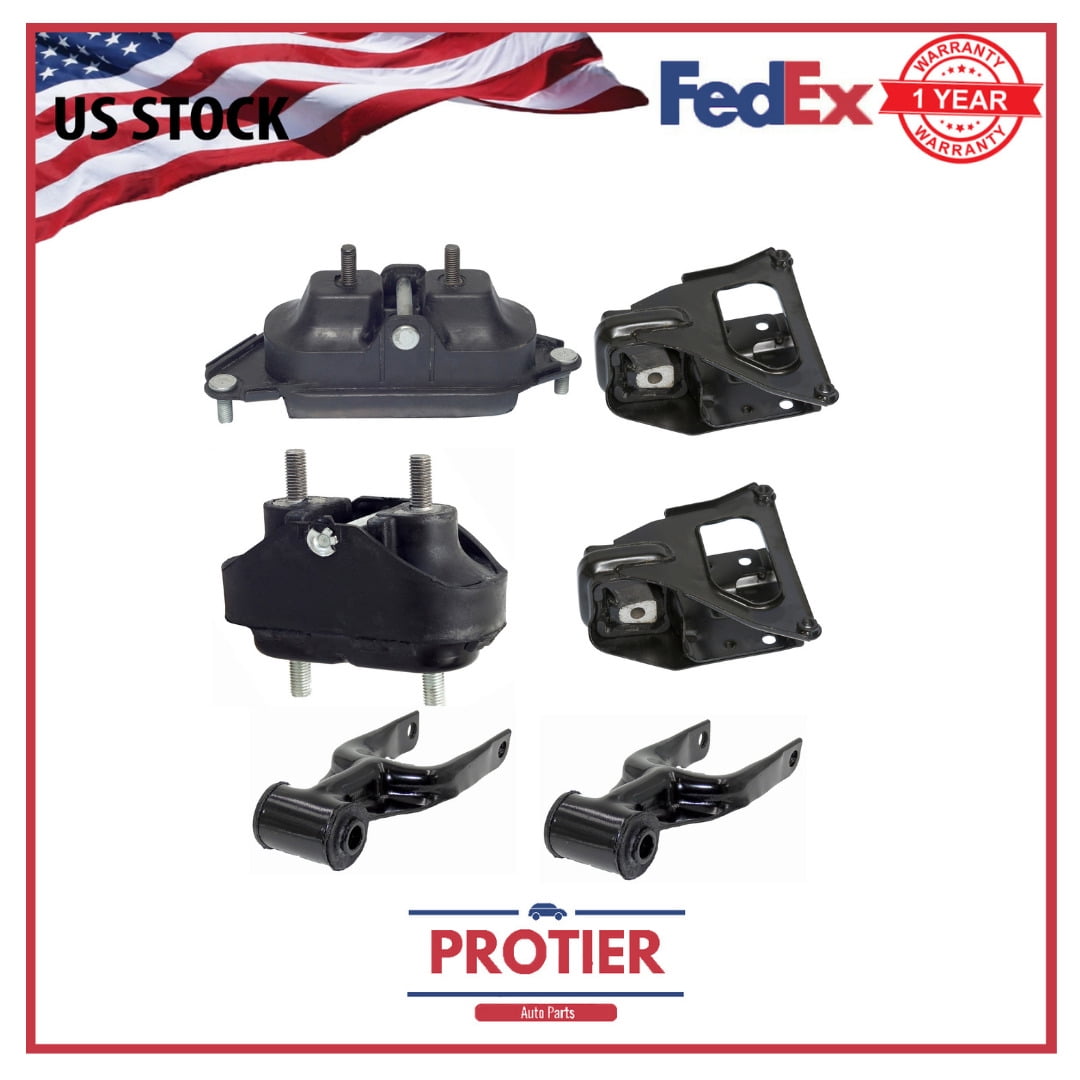 Engine & Trans Mount Set 6PCS for Pontiac Passenger Car Grand Prix V6 3 ...