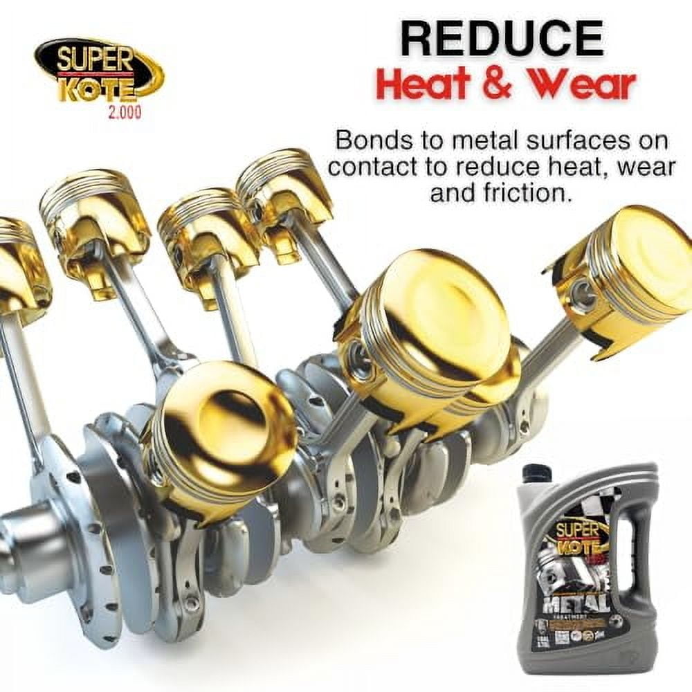 Engine Treatment SUPERKOTE 2000 / Metal Treatment/Super Lubricant/Heavy ...