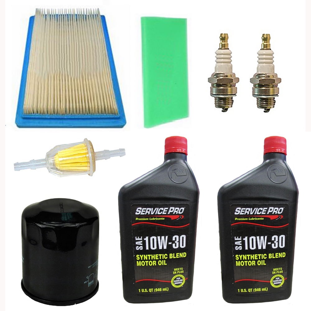 Engine Tune Up Kit Fits Kawasaki FH381V FH430V Includes Filters Spark ...