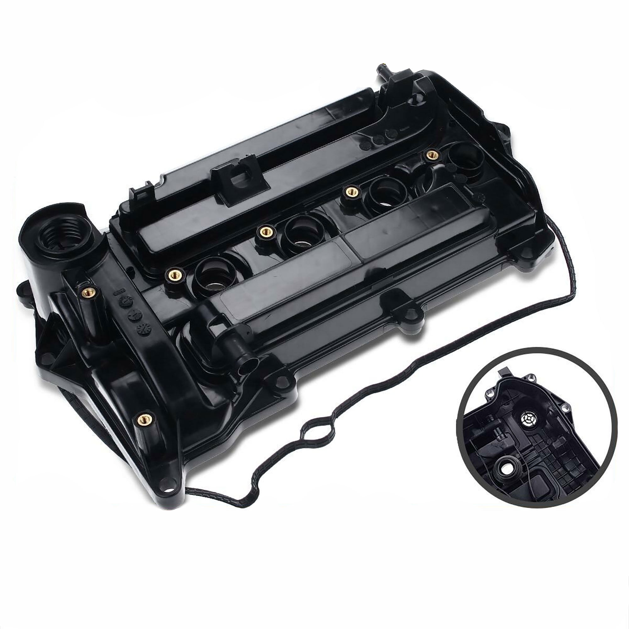 Engine Valve Cover Compatible with 2016-2019 Honda Civic CR-V Accord ...