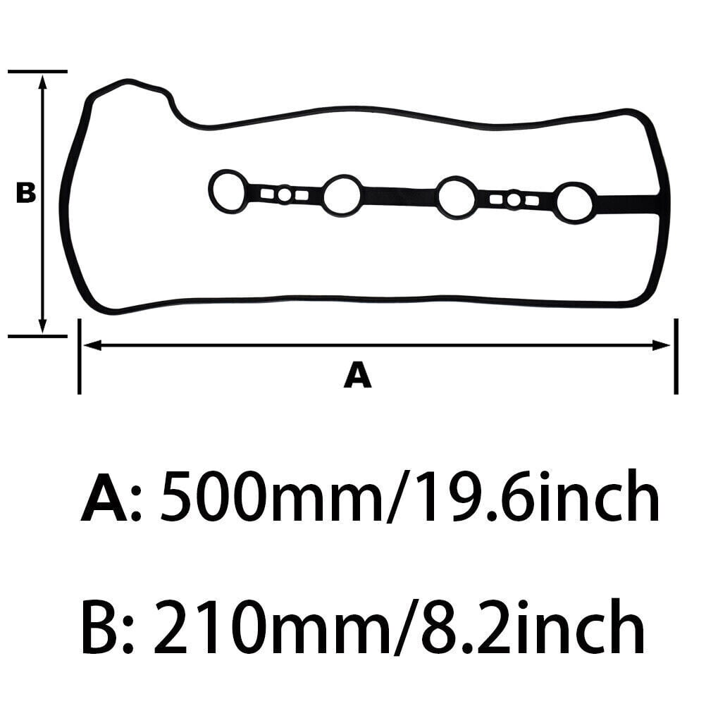 Engine Valve Cover Gasket Set For 2001-2008 Toyota RAV4 DOHC Camry ...