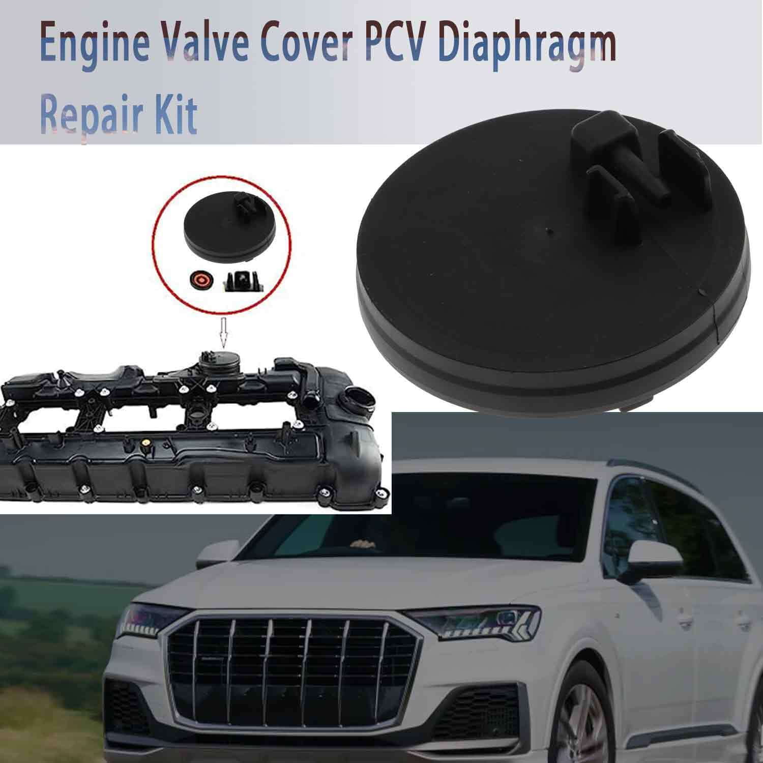 Engine Valve Cover PCV Membrane Replacement Set for F80 F82 M3 M4 S55 3 ...