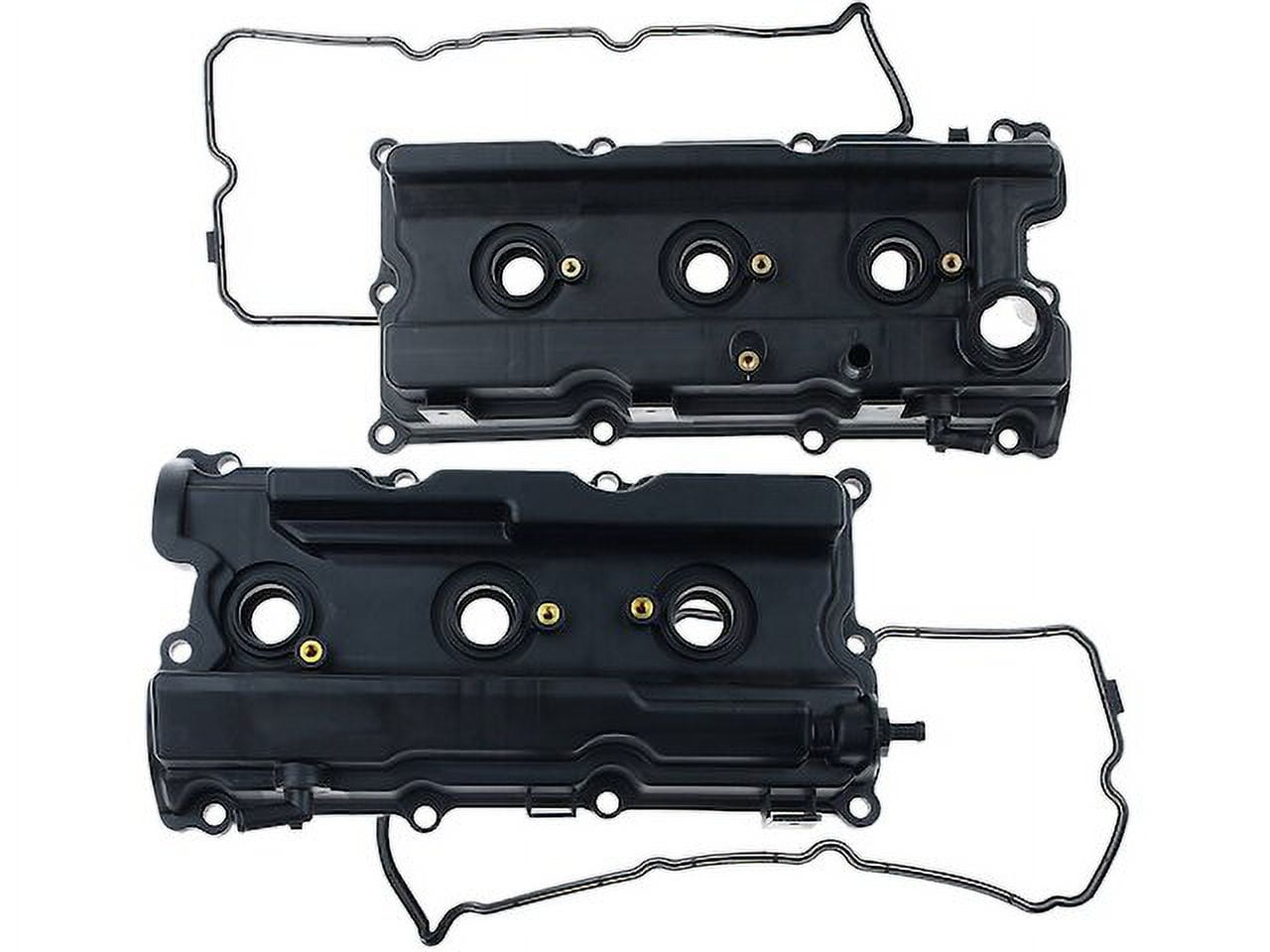 Engine Valve Cover Set 2 - Compatible with 2005 - 2012 Nissan ...