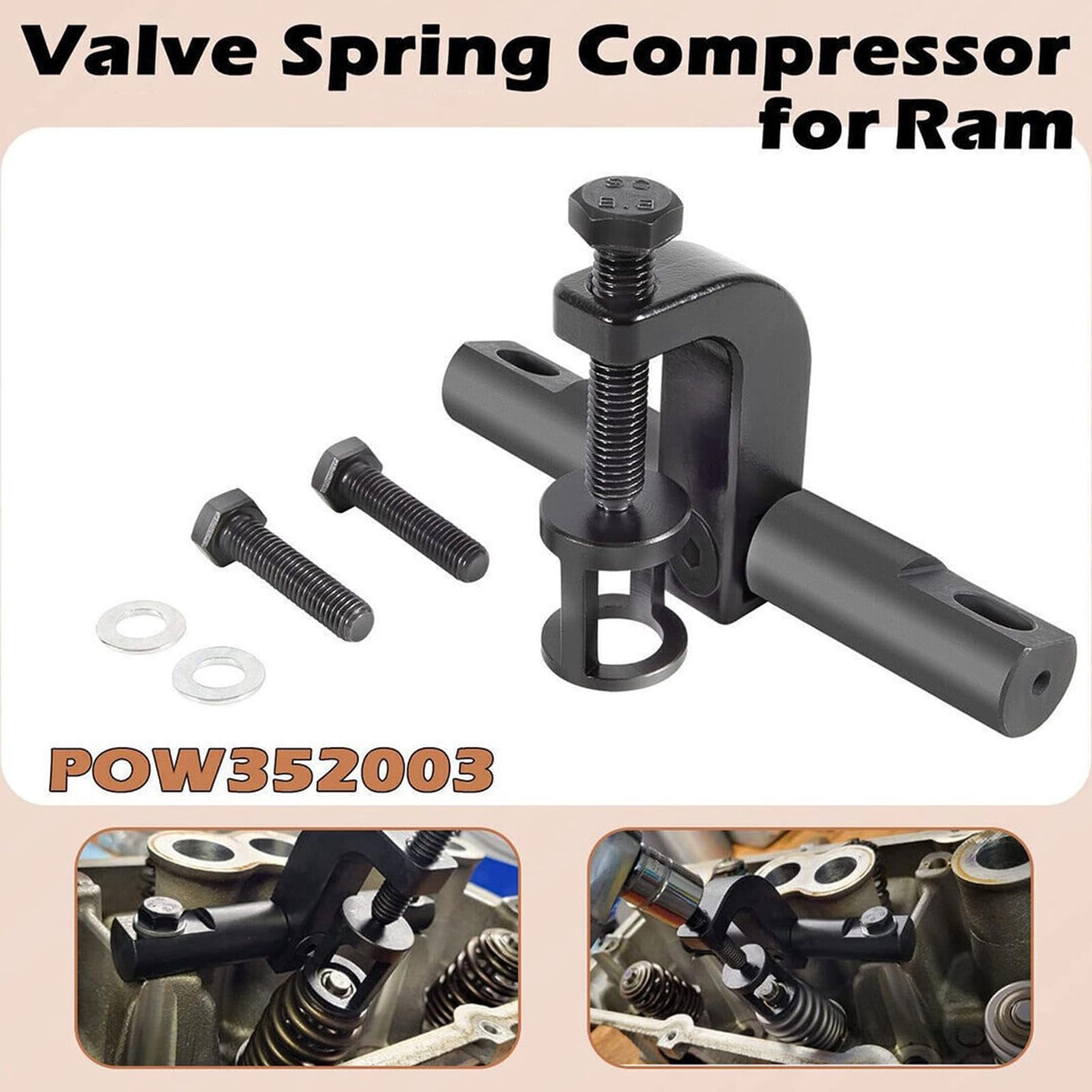 Engine Valve Spring Compressor POW352003 High-strength Stainless Steel ...