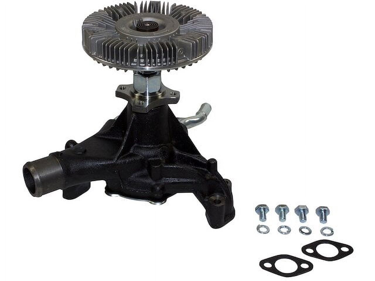 Engine Water Pump with Fan Clutch - Compatible with 1996 - 2014 Chevy ...