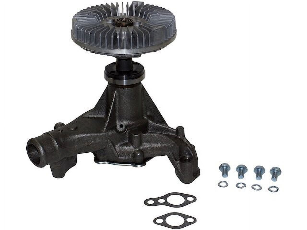 Engine Water Pump with Fan Clutch - Compatible with 1988 - 1995 Chevy K1500 1989 1990 1991 1992 ...