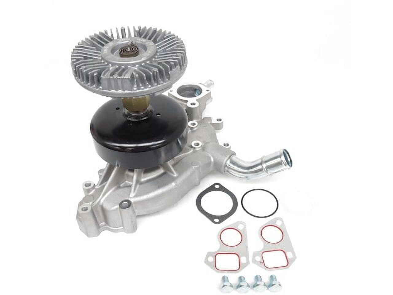 Engine Water Pump with Fan Clutch - Compatible with 2003 - 2006 Chevy ...