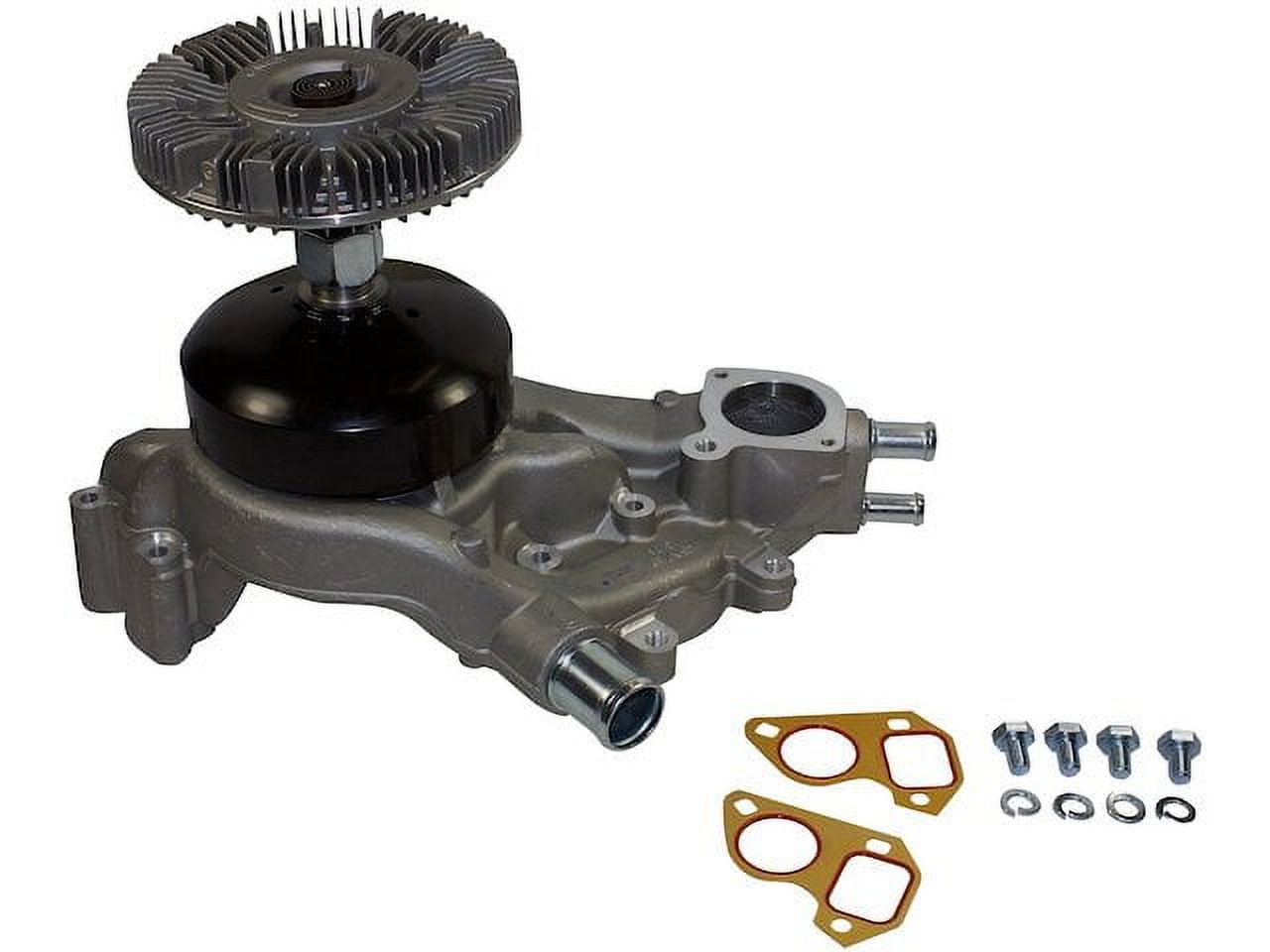 Engine Water Pump with Fan Clutch - Compatible with 2003 - 2014 Chevy ...