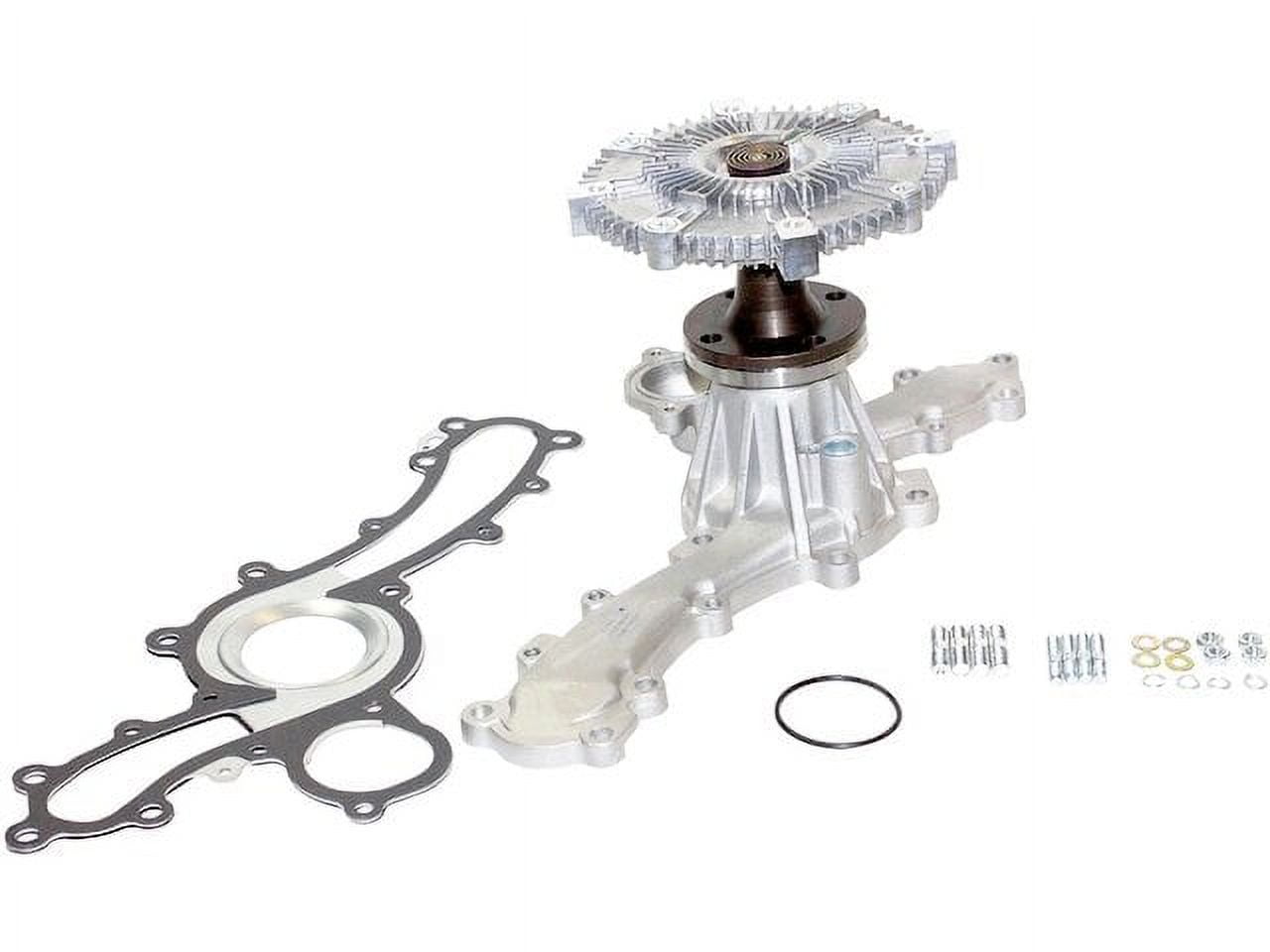 Engine Water Pump with Fan Clutch - Compatible with 2005 - 2015 Toyota ...