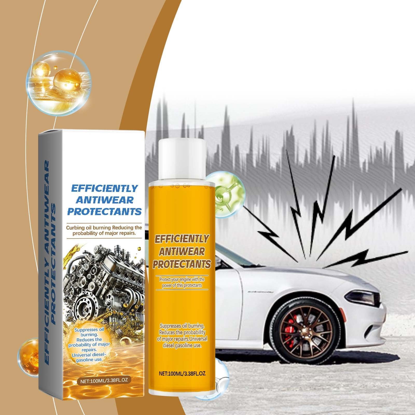 Engine Wear Protectant Additive 100ml | High-Efficiency Wear Inhibitor ...