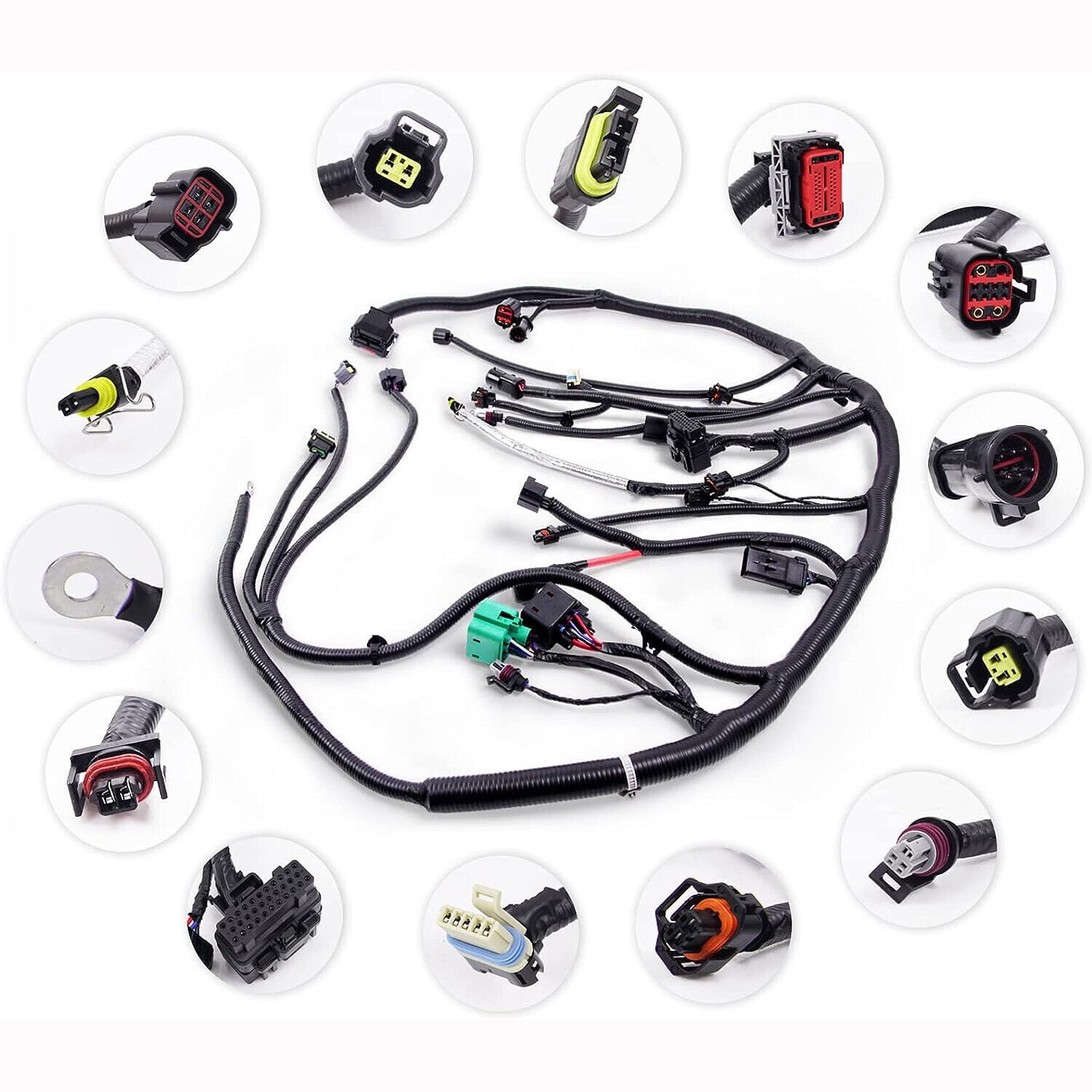 Engine Wiring Harness 5C3Z-12B637-BA For 2005-2007 Ford Super Duty ...