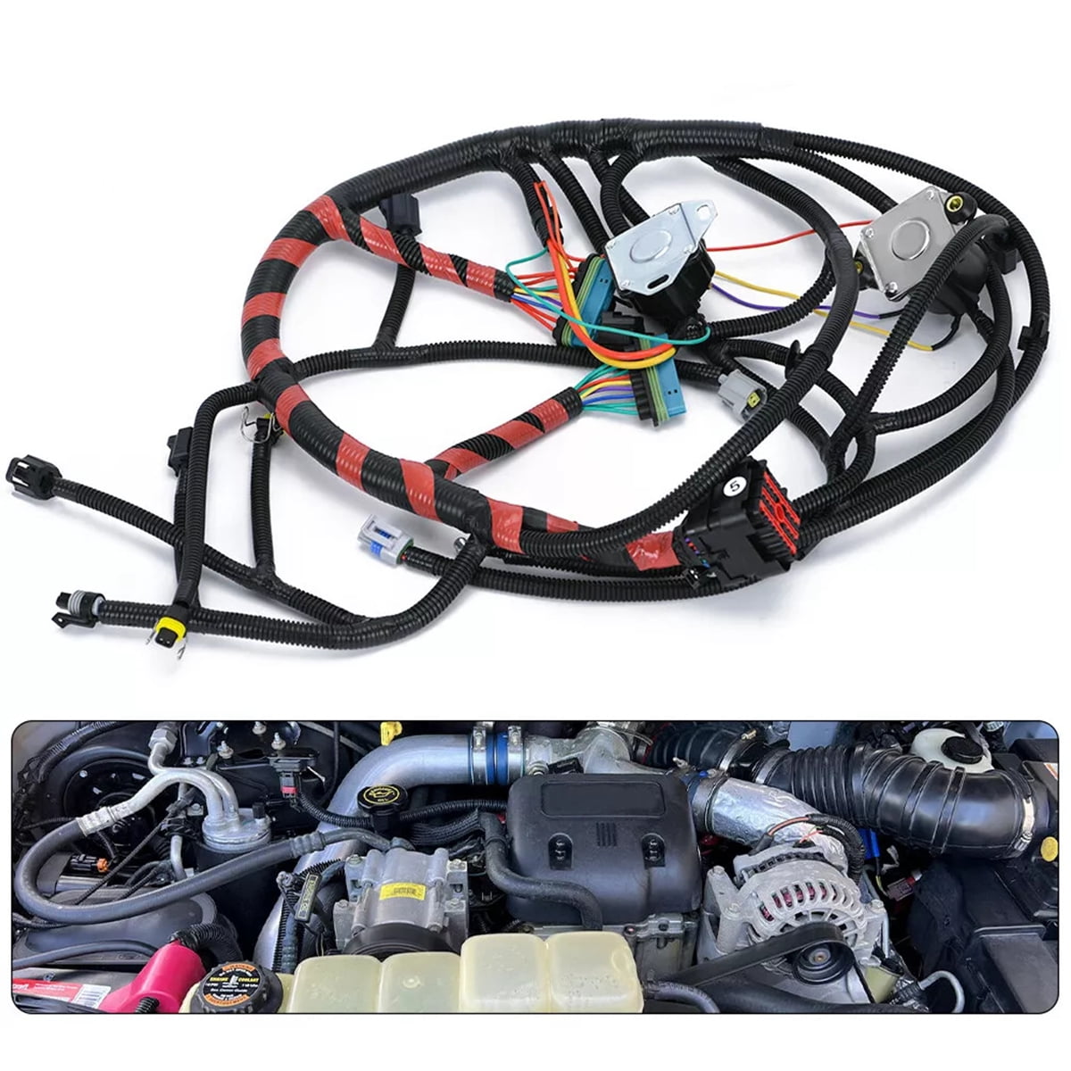 Engine Wiring Harness For 1999-2001 Ford F250 F350 F550 Super Duty 7.3L ...
