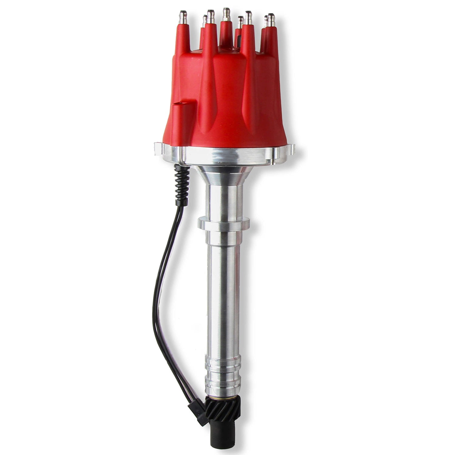 Engine Works 1 Billet Red Cap Race Distributor, Chevy V8 - Walmart.com