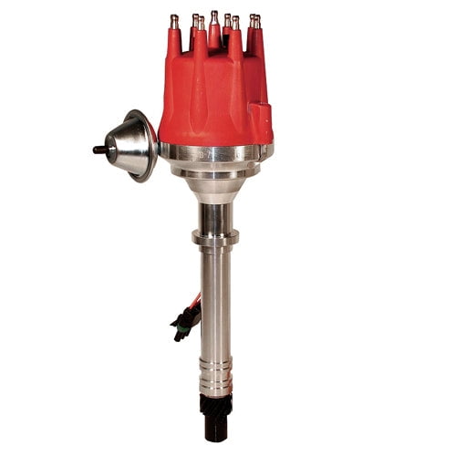 Engine Works 1RTR Billet Red Cap Ready-To-Run Race Distributor SB/BB ...