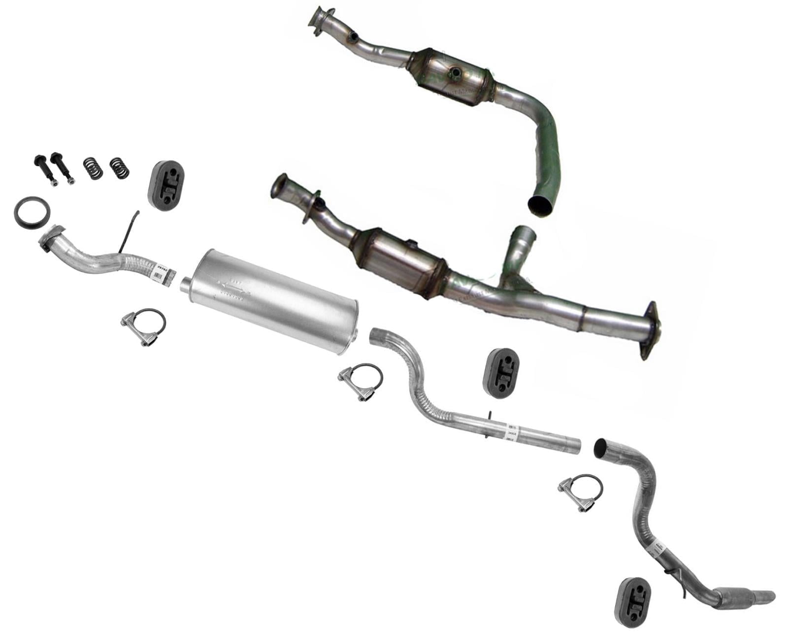Engine Y Pipe Catalytic Converters Exhaust System for Ford Explorer 4 ...