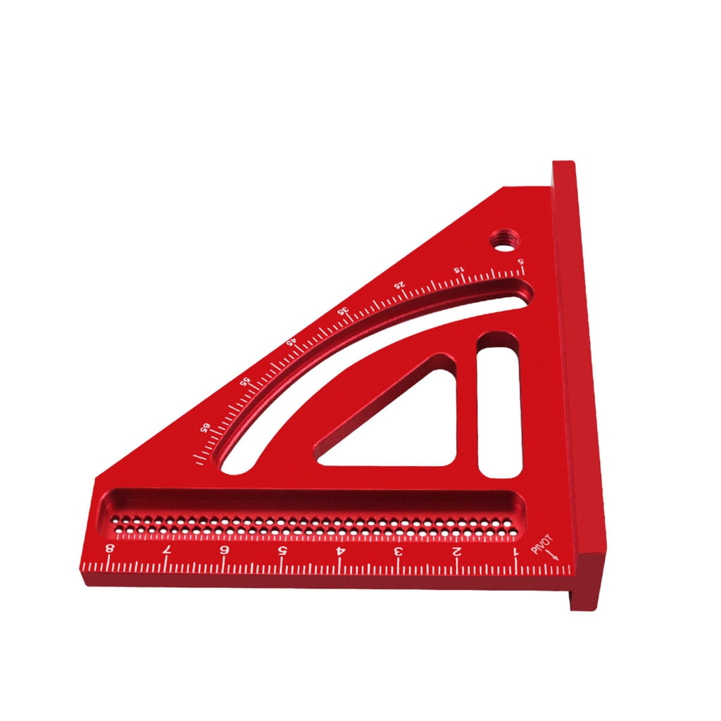 Engineer Aluminum triangles Rule 90 Degree Precisions Protractor for ...