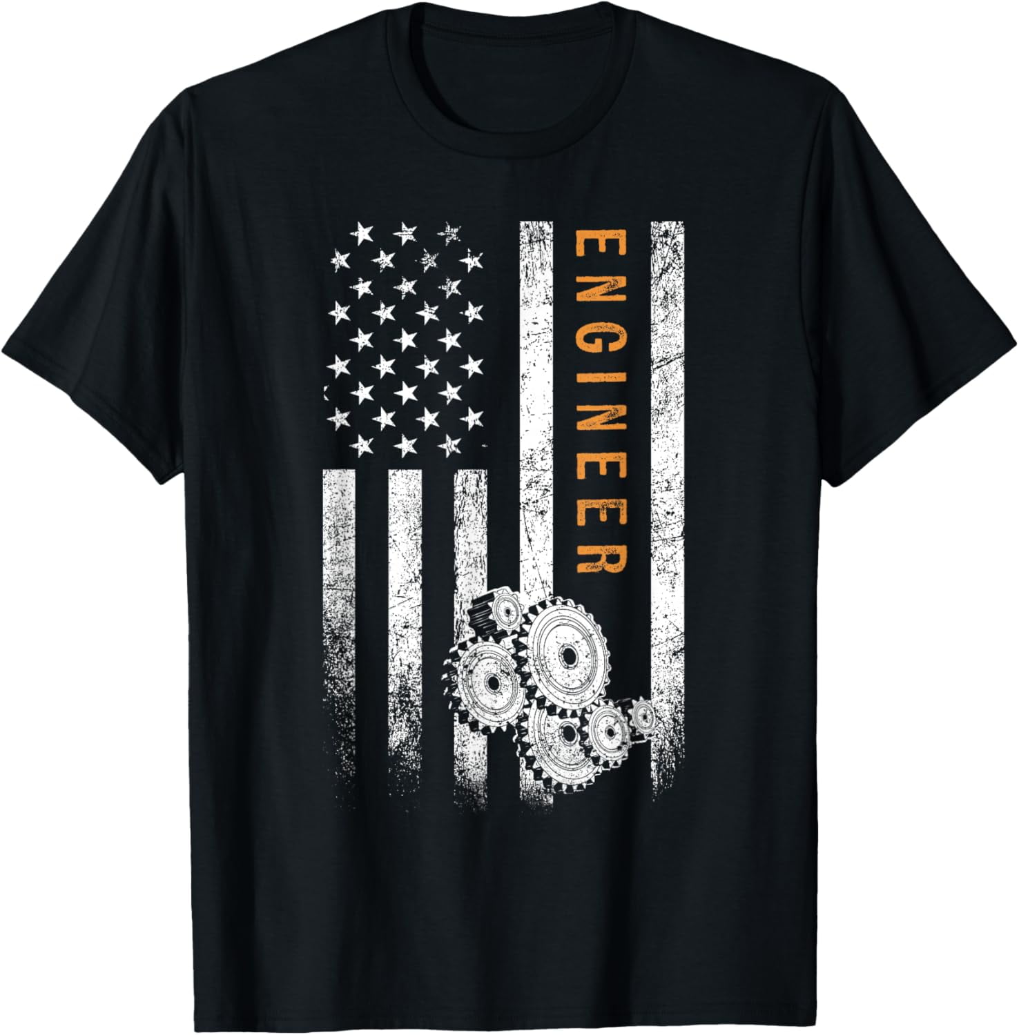 Engineer American Flag Design Engineering T-Shirt - Walmart.com
