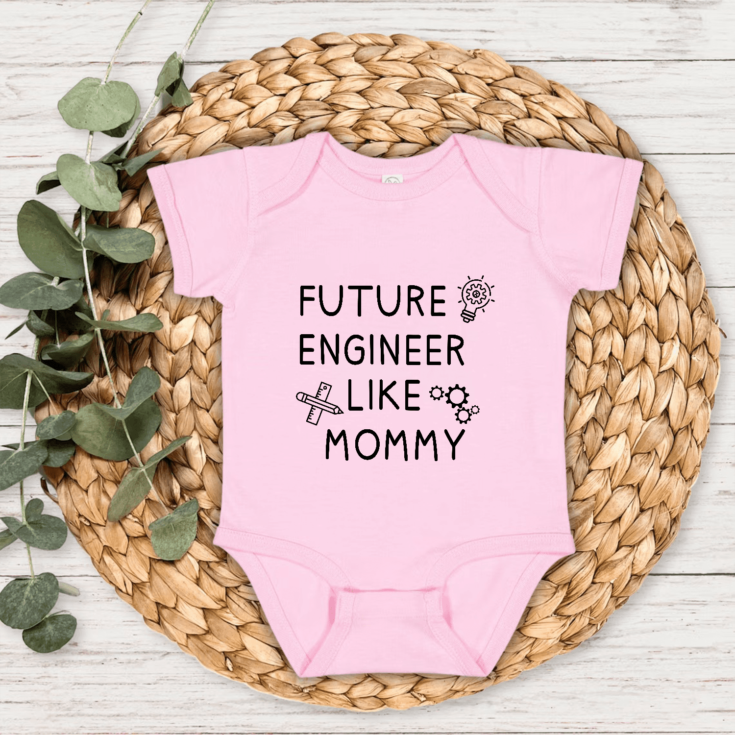 Engineer Baby Bodysuit, Future Engineer Infant Outfit, Newborn Gift ...