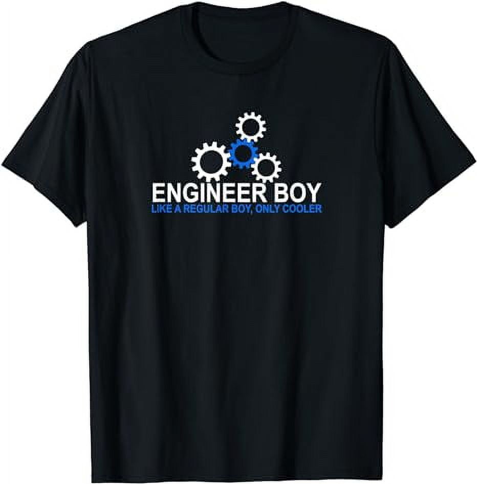 Engineer Boy Funny Cute Engineering Boy STEM Gift For Boys T-Shirt ...