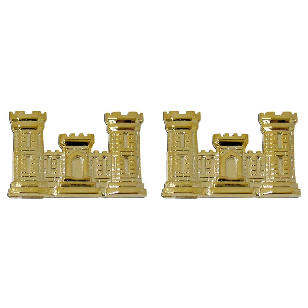 Engineer Branch Insignia Army Officer - Pair - Walmart.com