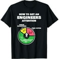 Engineer Engineering Gifts - How To Get Engineers Attention T-Shirt - Walmart.com