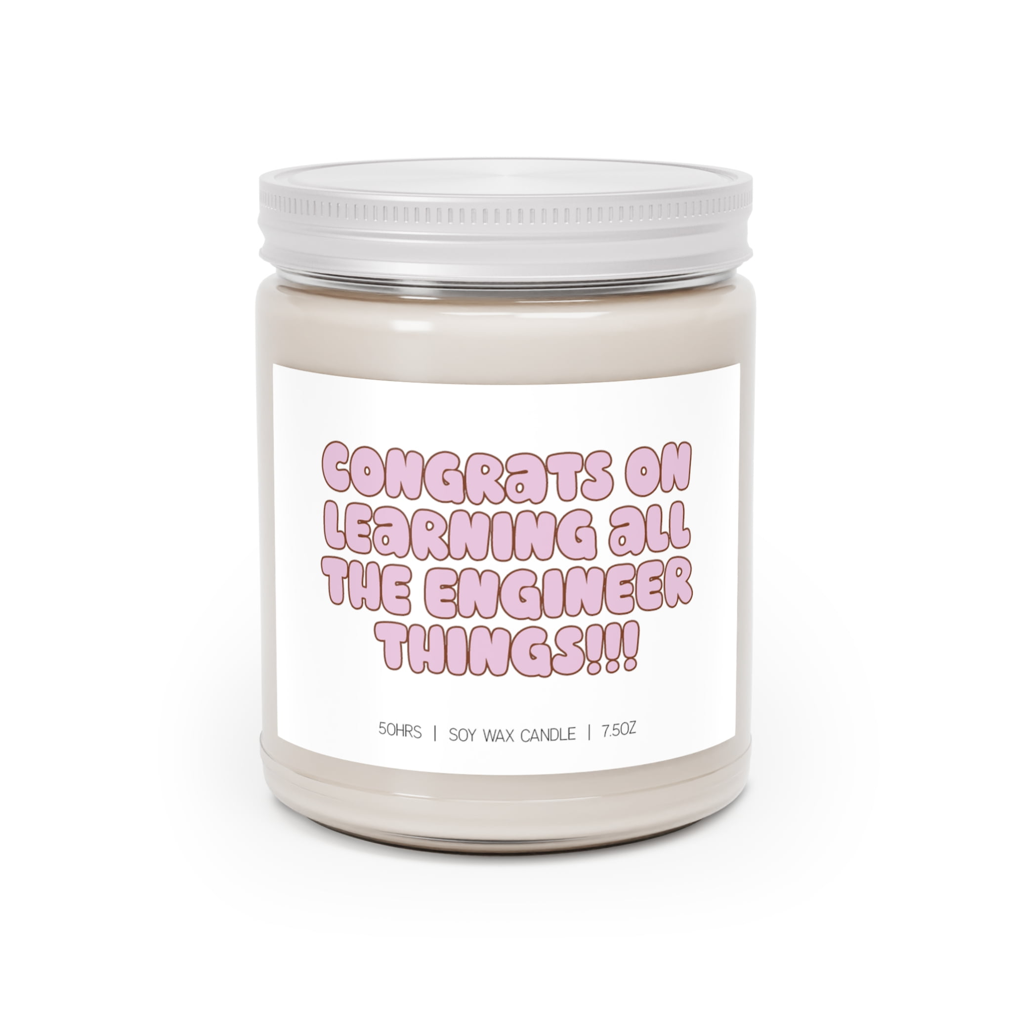 Engineer Engineering Grad Graduation Candle, Gifts, Decor - Walmart.com