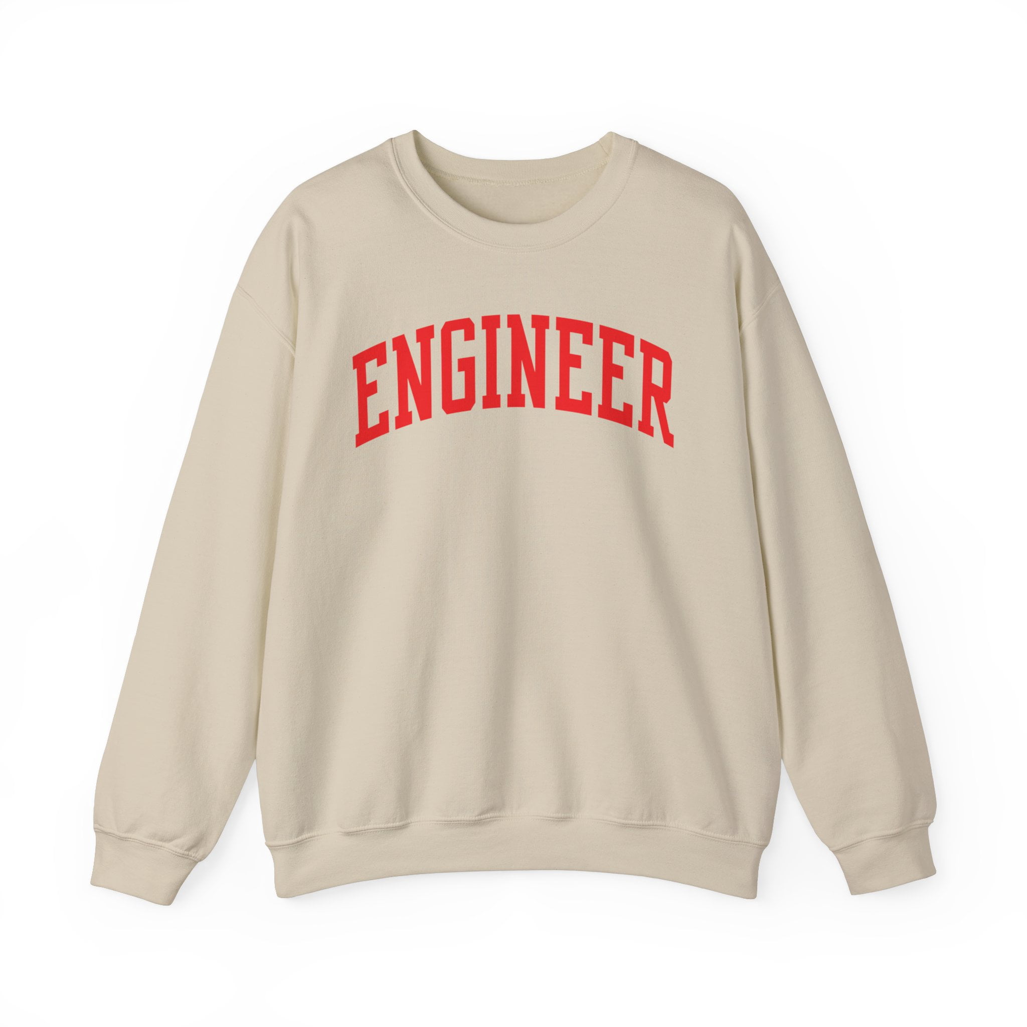 Engineer Engineering Graduation Sweatshirt Gift Crew Neck Shirt Long ...