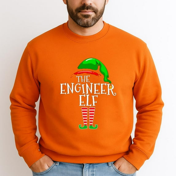 Engineer Fairy Family Funny Matching Group Christmas Gift Holiday ...