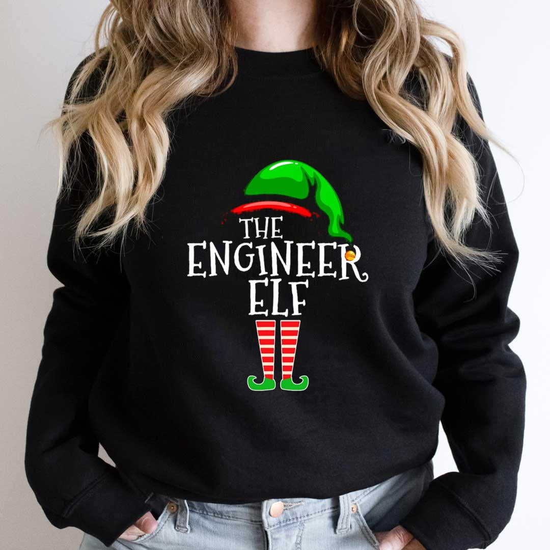 Engineer Fairy Family Funny Matching Group Christmas Gift Holiday ...