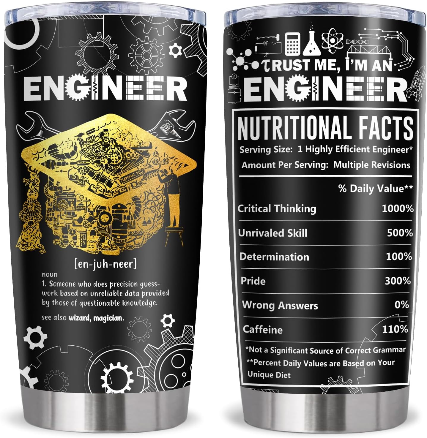 Engineer Gifts, Gift for Engineers Tumbler 20Oz, Mechanical Engineering ...