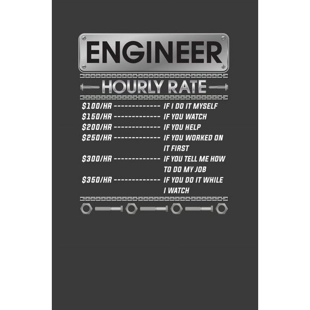 Engineer Hourly Rate $ 100/HR..Minimum $150/HR ..If You Watch $170/HR ...