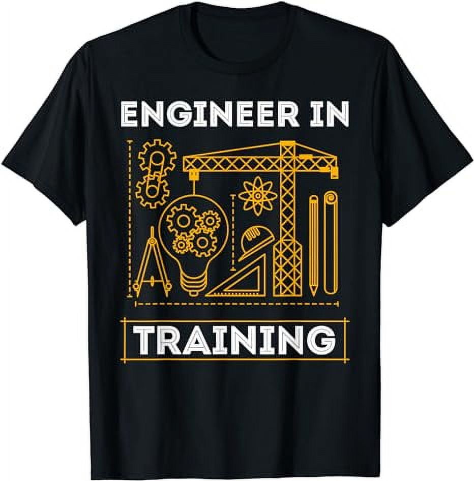 Engineer In Training Future Engineer Holding Engineering T-Shirt ...