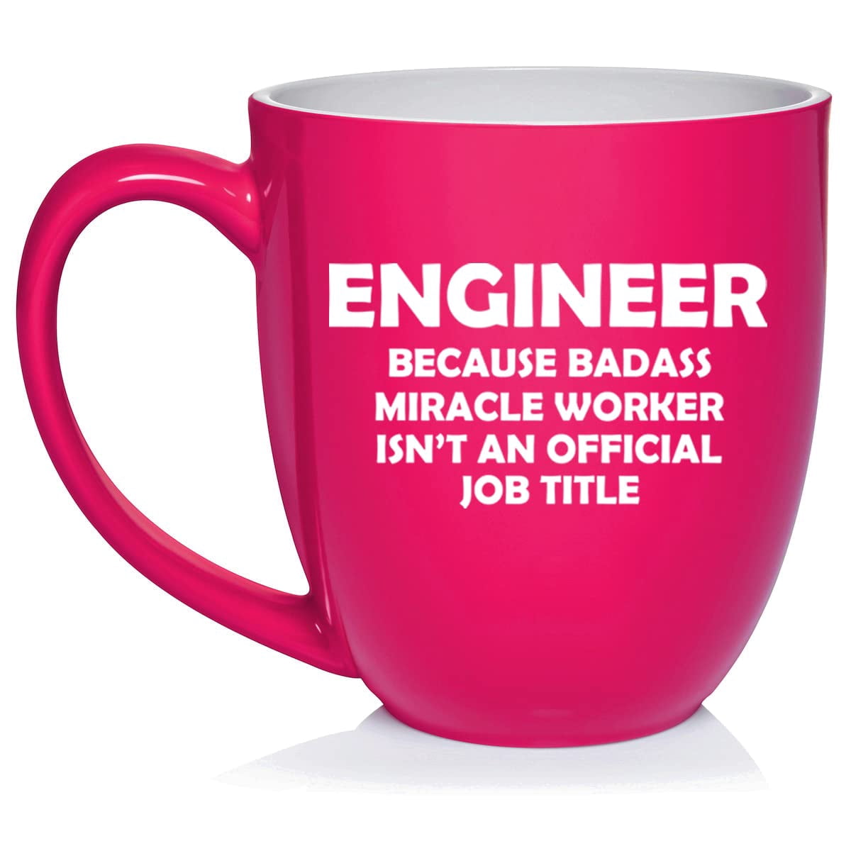 Engineer Miracle Worker Job Title Funny Ceramic Coffee Mug Tea Cup Gift ...