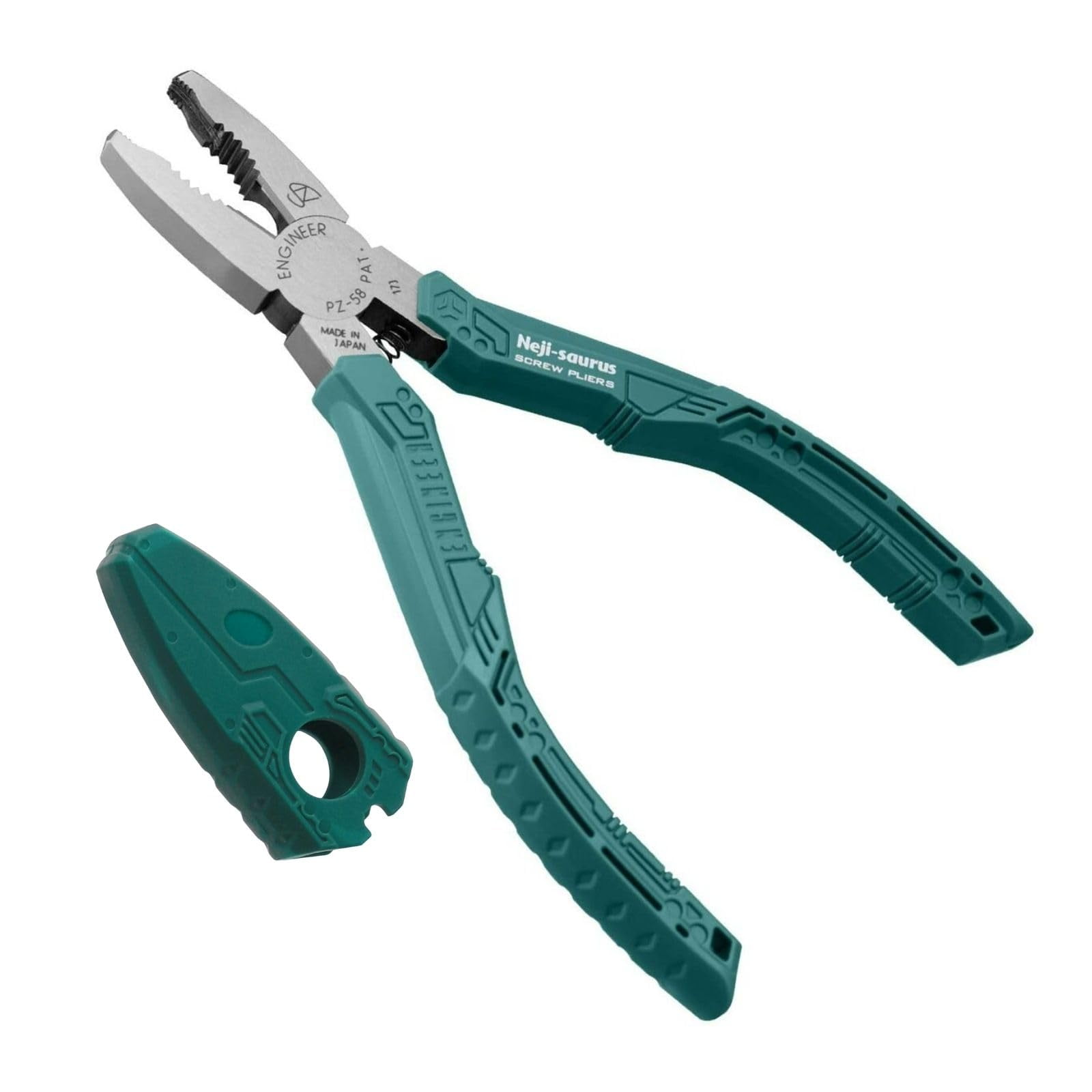 Engineer Nejisaurus GT & Cap Set PZ-58 Green and PZM-58 Slicked Screws ...