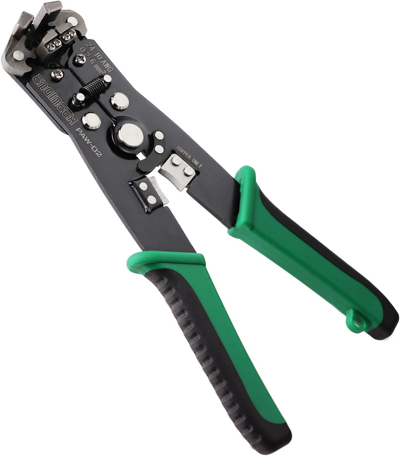 Engineer PAW-02 Multi-Wire Stripper, Lightweight, Includes Automatic ...