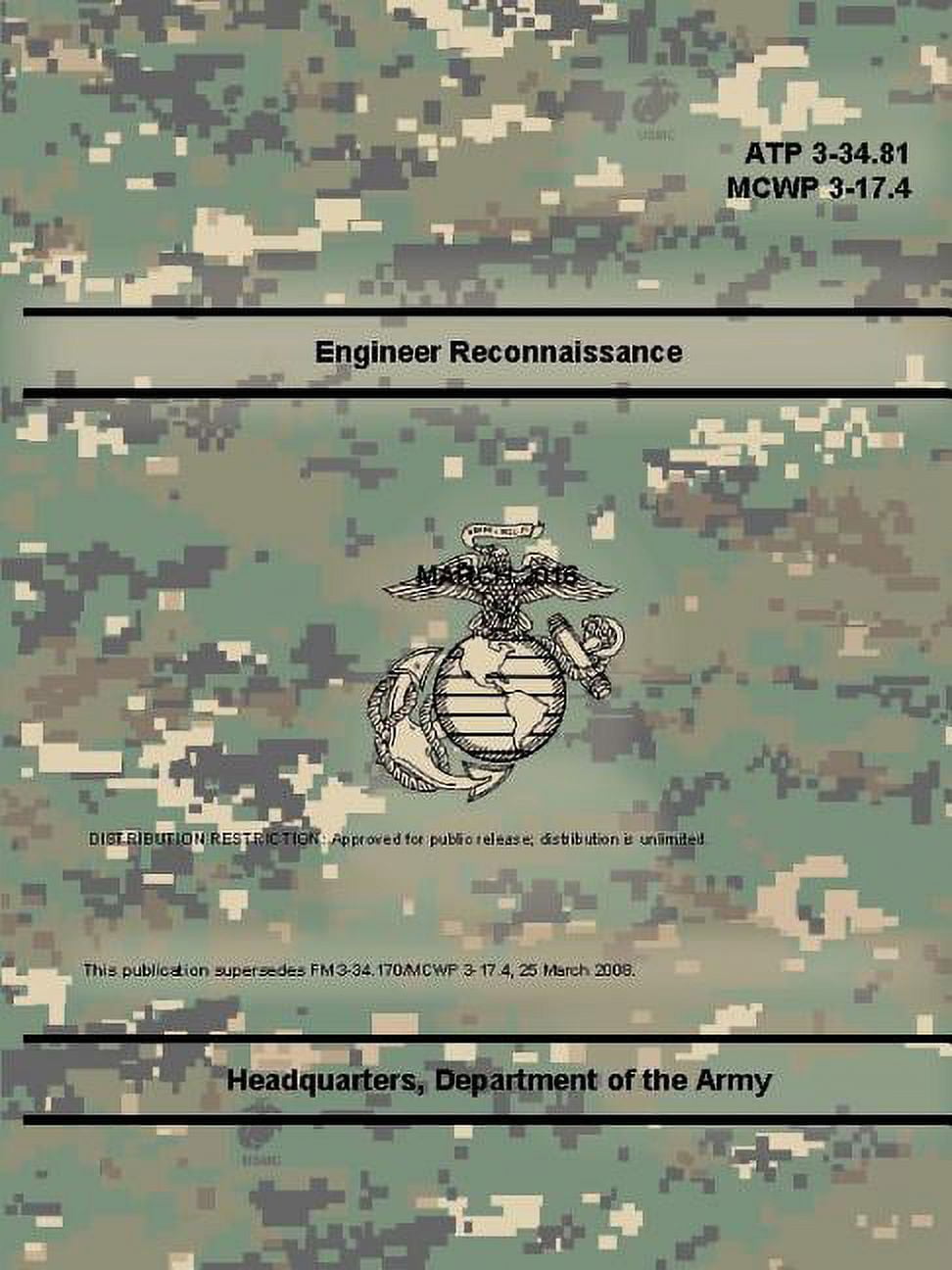 Engineer Reconnaissance (ATP 3-34.81), (MCWP 3-17.4), (Paperback ...