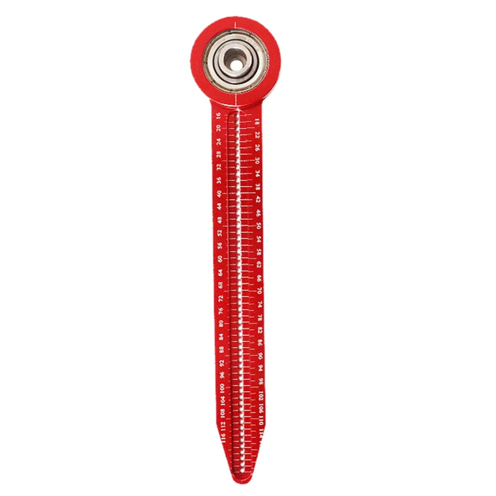Engineer Scale Ruler Compasses Carpentry Round Wood Portable ...
