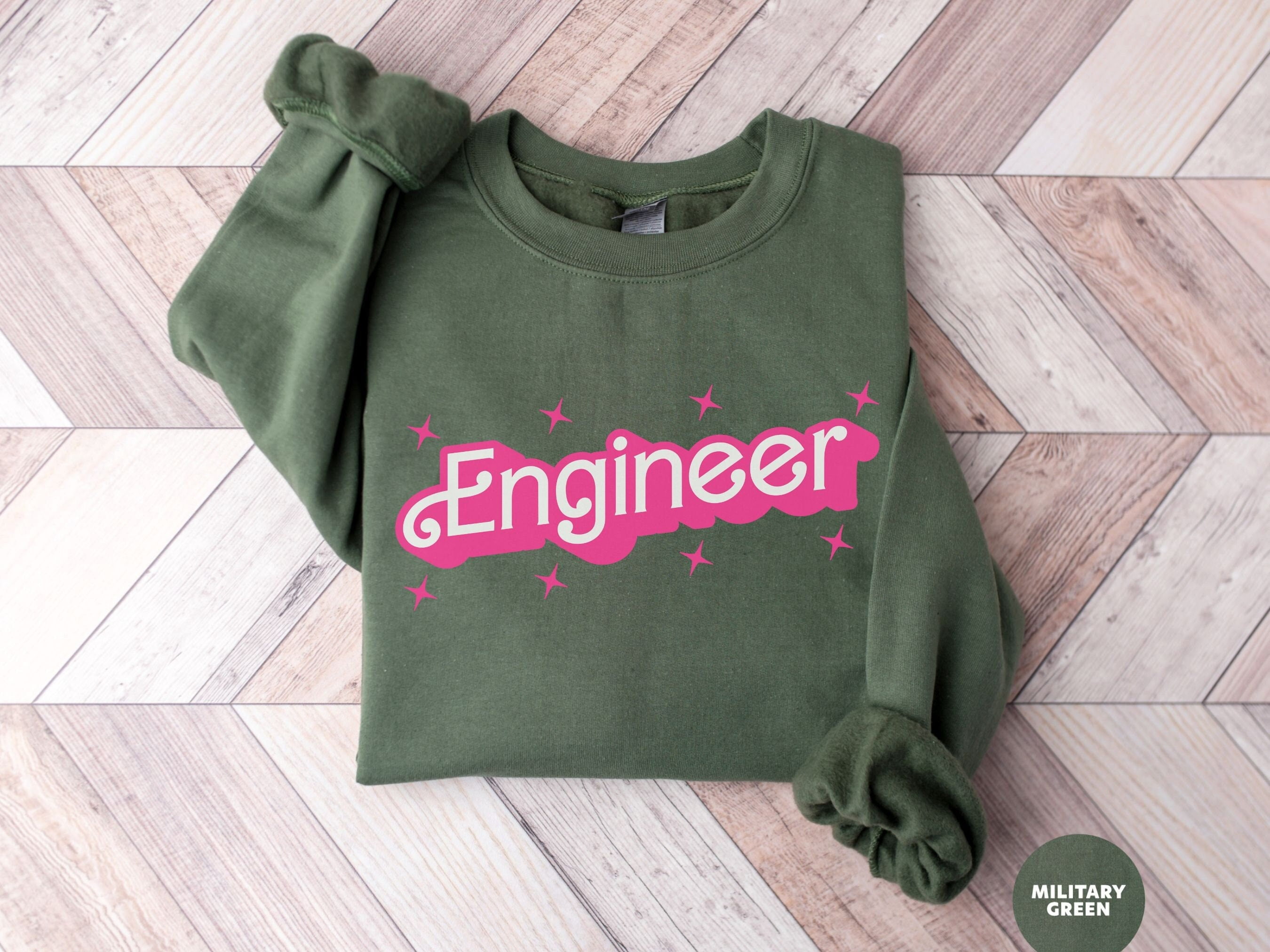 Engineer Sweatshirt Girl B Doll, Structural Engineer Crewneck, Engineer ...