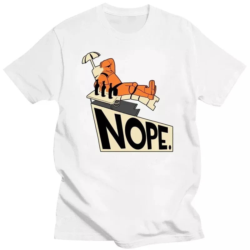 Engineer Team Fortress 2 'Nope Avi 100% Cotton manga vintage anime ...