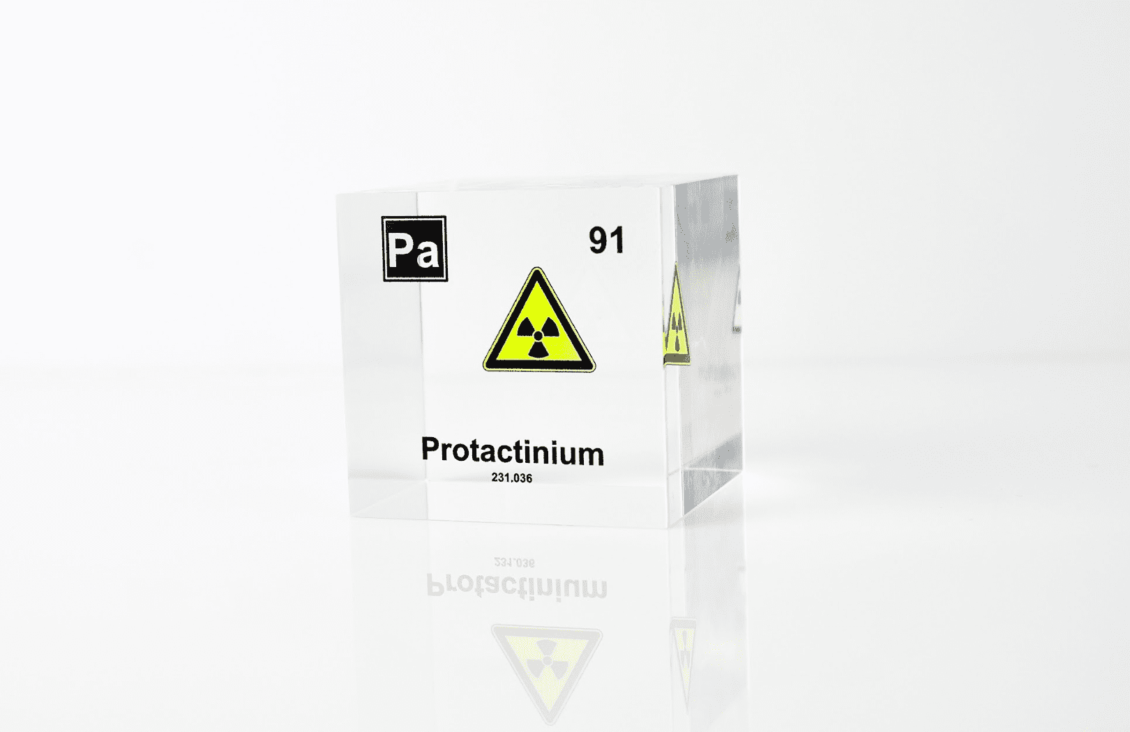 Engineered Labs Educational Protactinium Element Cube Display Clear Acrylic USA - Walmart.com