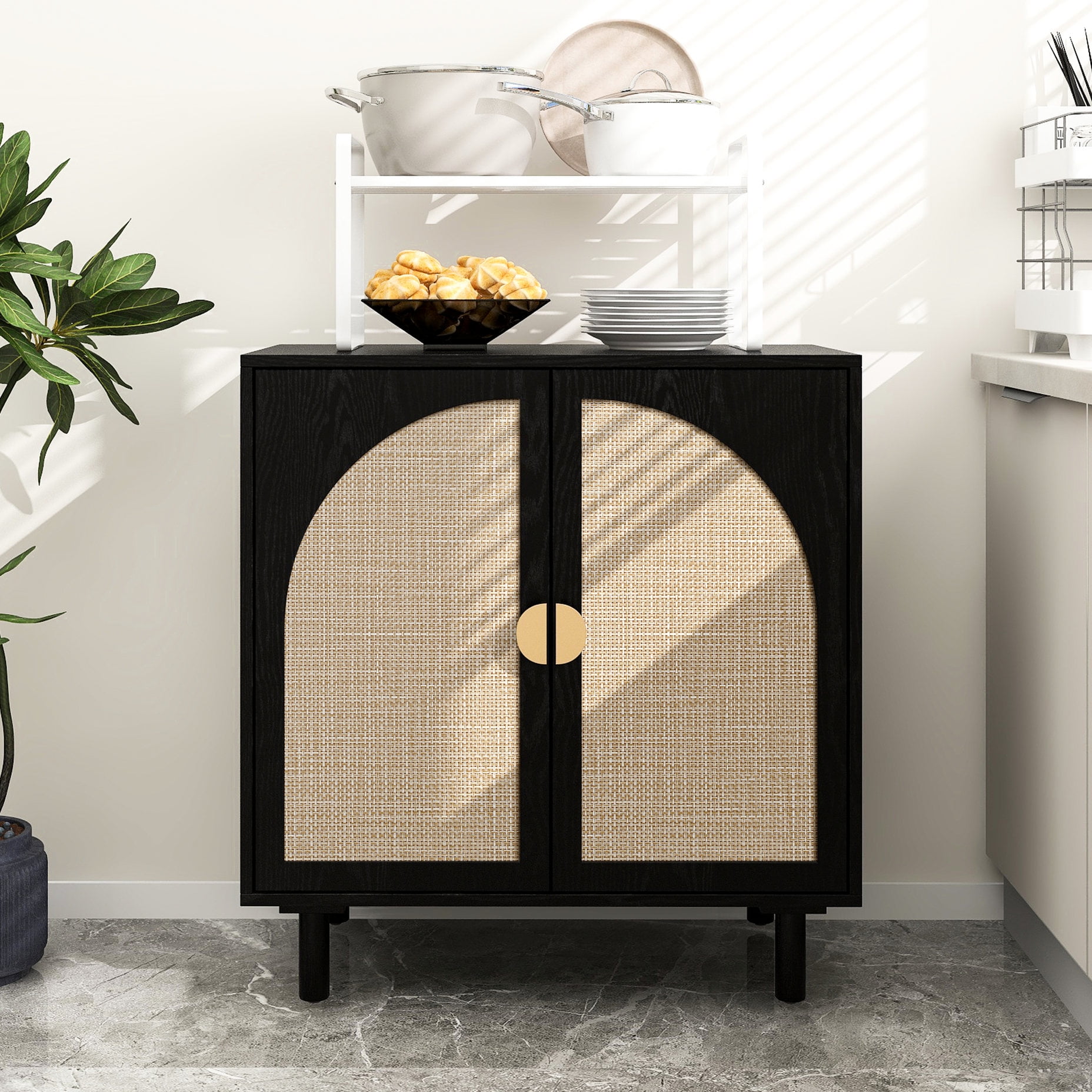 Engineered Rattan 2 Door Cabinet+Anti-Dumping Protection" - "Family ...